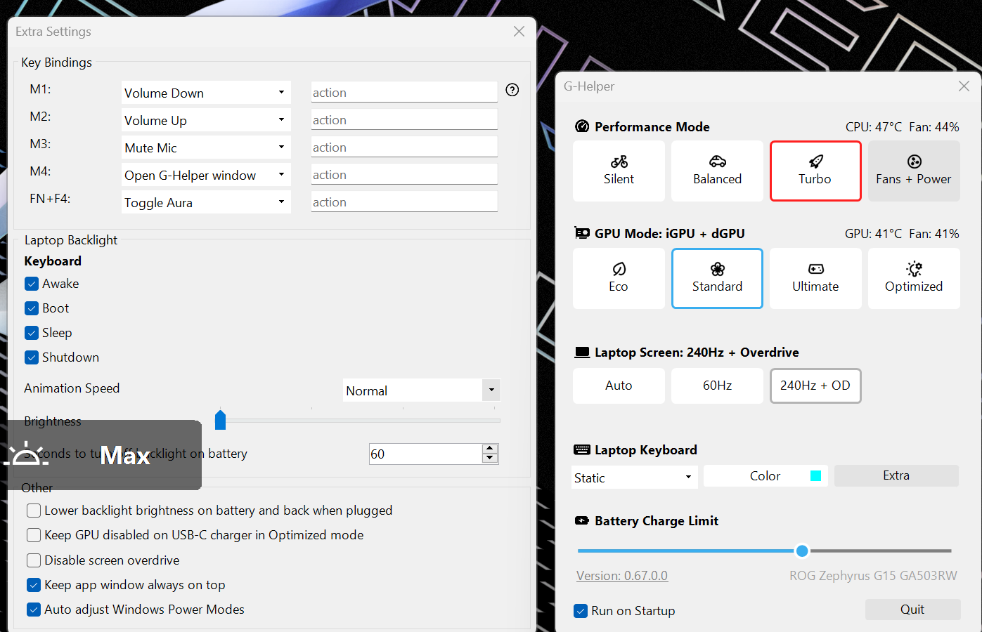 Shortcuts and OSD Function not working · Issue #431 · seerge/g-helper ...