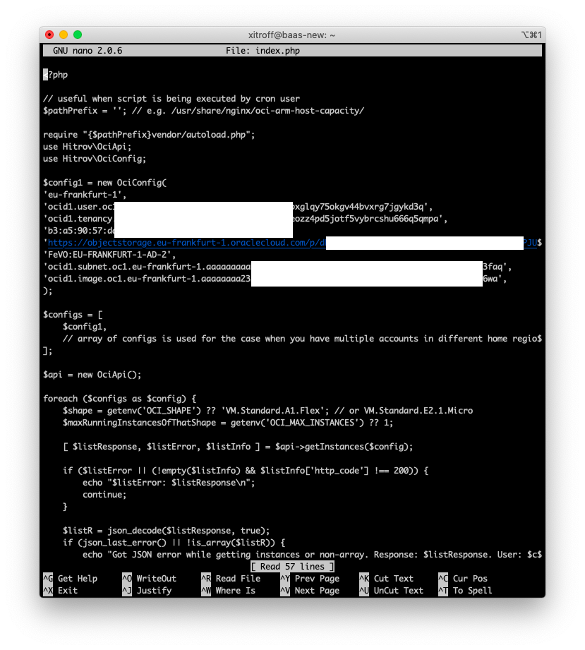 Getting SignerValidateException · Issue #1 · hitrov/oci-arm-host-capacity · GitHub
