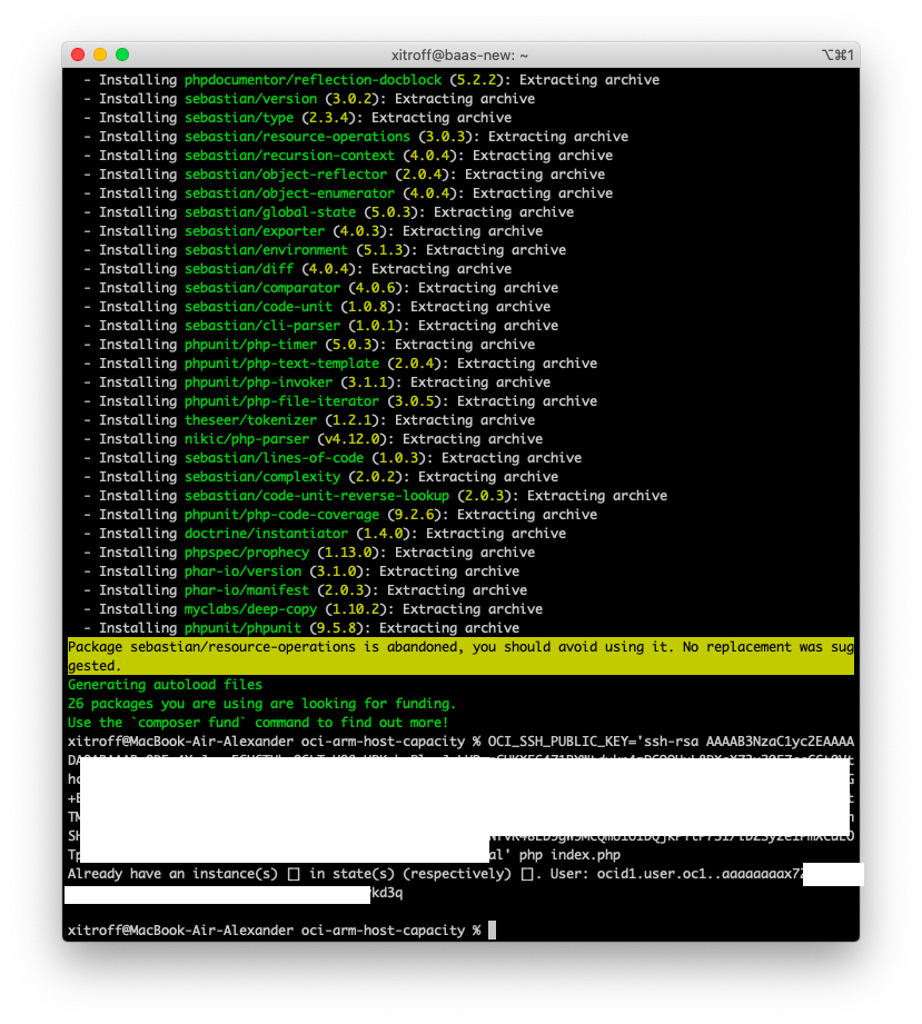 Getting SignerValidateException · Issue #1 · hitrov/oci-arm-host-capacity · GitHub