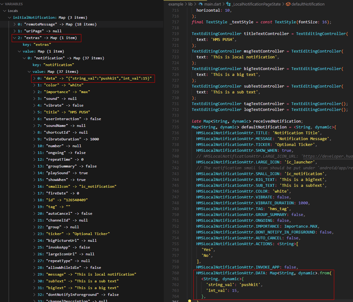 Localnotification Empty Data Attribute · Issue 239 · Hms Core Hms Flutter Plugin · Github