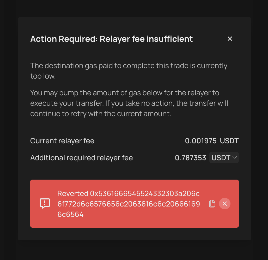 Bump isn't working on Gnosis. · Issue #4170 · connext/monorepo · GitHub
