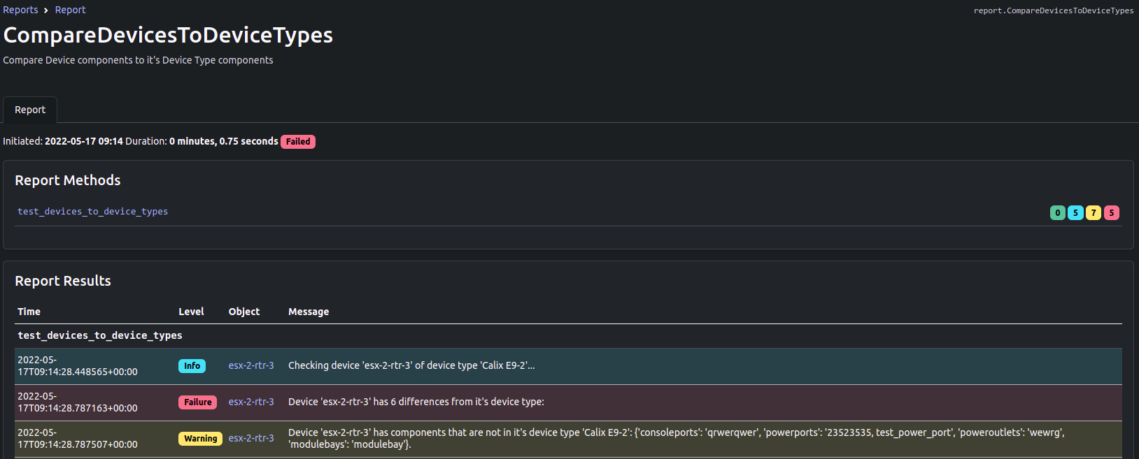 Add search/filter functionality to the report page · Issue #9376 · netbox-community/netbox · GitHub