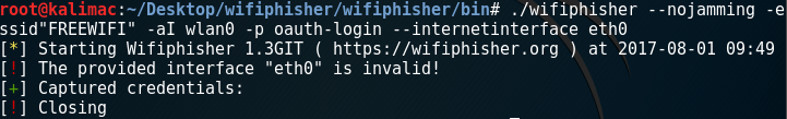 The provided interface "eth0" is invalid! · Issue #690 · wifiphisher/wifiphisher · GitHub