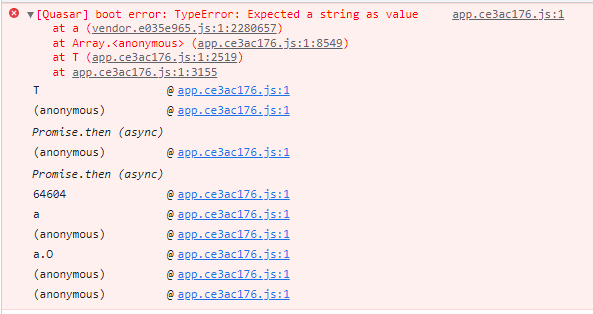 Need Help: [Quasar] boot error: TypeError: Expected a string as value · quasarframework quasar ...