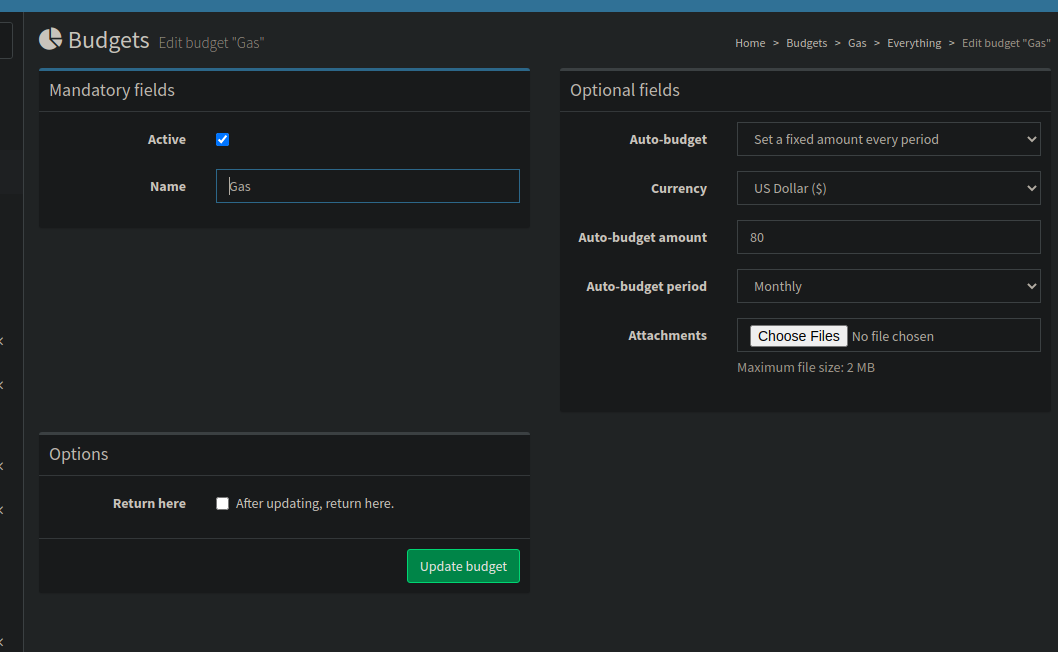 Automatic monthly budget amounts not showing up · Issue #4960 · firefly ...