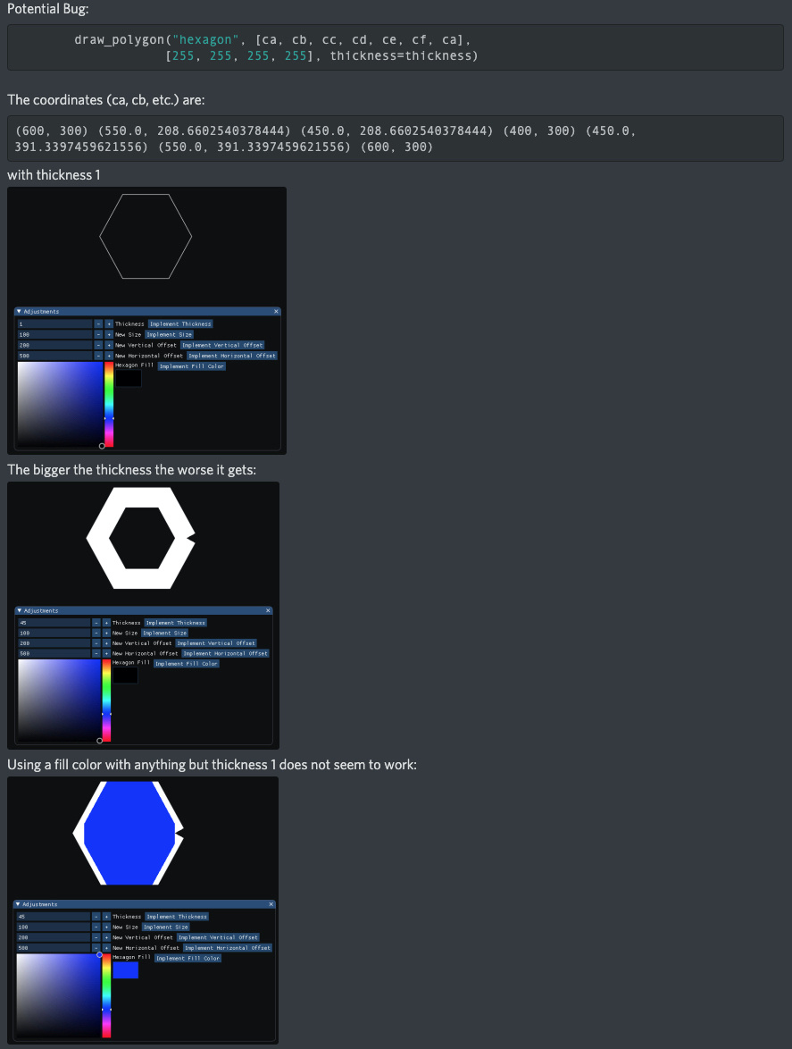 Draw Polygon issue · Issue #371 · hoffstadt/DearPyGui · GitHub