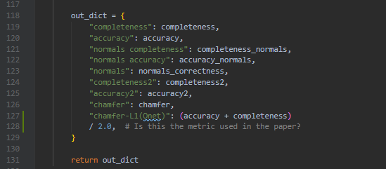 Unit of table 1 and reproduction · Issue #6 · autonomousvision/occupancy_flow · GitHub