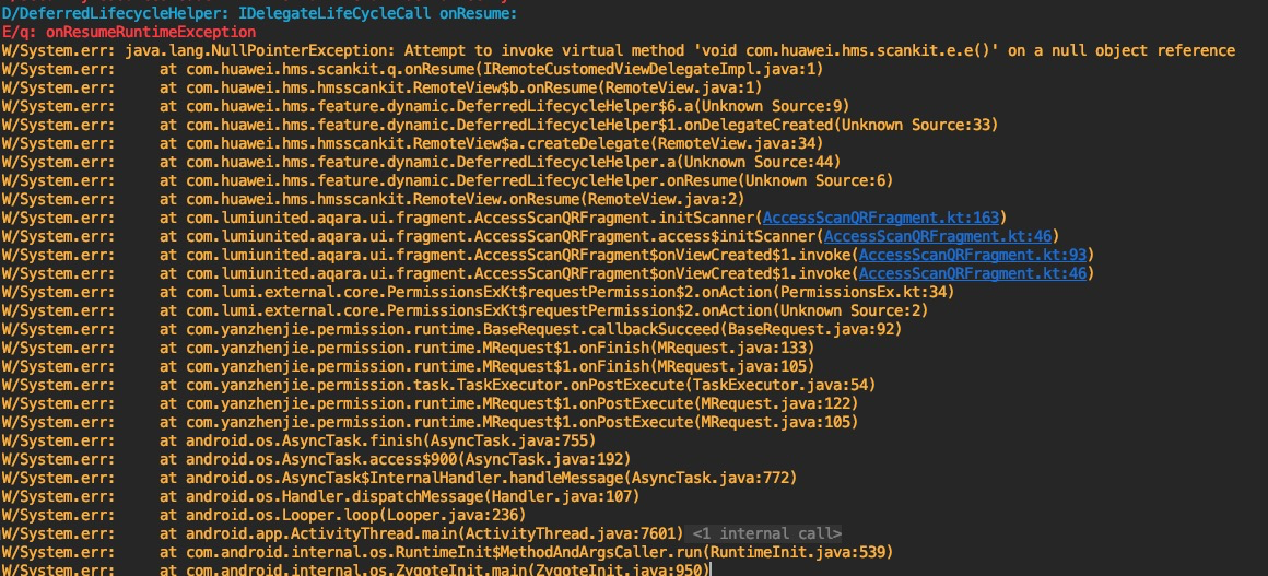 使用fragment 加载自定义View界面 报错 · Issue #23 · HMS-Core/hms-scan-demo · GitHub