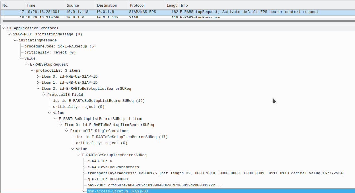 P-GW not setting P-CSCF IPv4/6 Address in E-RABSetupRequest · Issue #207 · open5gs/open5gs · GitHub