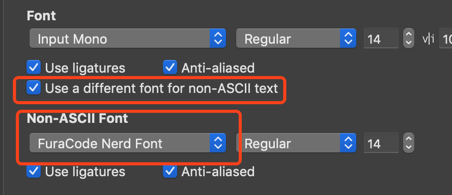 A different font for Non-ASCII text · Issue #3318 · alacritty/alacritty · GitHub