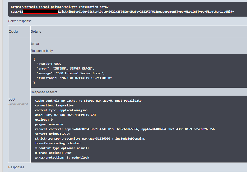 Every hour an ERROR message · Issue #141 · uvejota/homeassistant-edata · GitHub