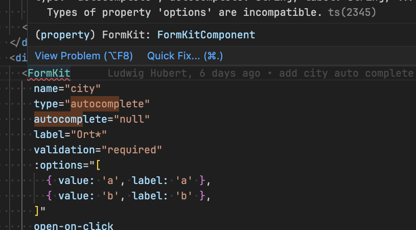 Typing Issues In Latest Formkit Versions · Issue 967 · Formkit Formkit · Github