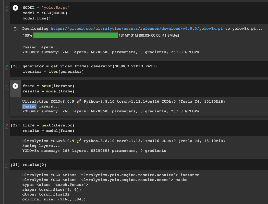 Model layers are fusing between predictions · Issue #468 · ultralytics/ultralytics · GitHub