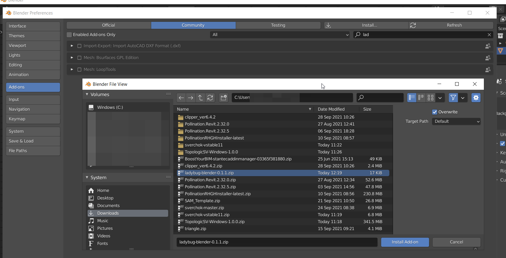 Installation question · Issue #35 · ladybug-tools/ladybug-blender · GitHub