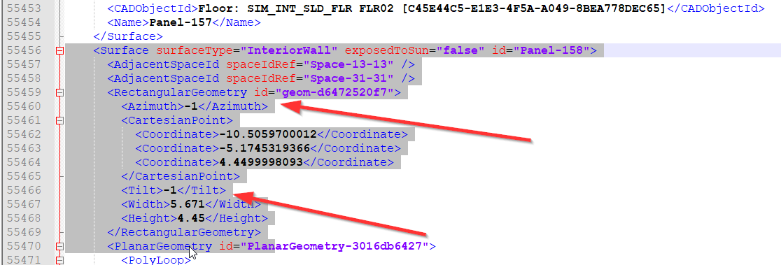 TAS_Toolkit: Azimuth,Tilt element is invalid value -1 · Issue #157 · BHoM/TAS_Toolkit · GitHub