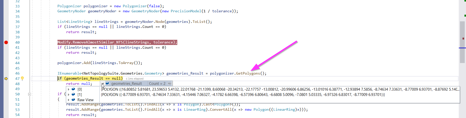 Question: Polygon from Linestring · Issue #414 · NetTopologySuite/NetTopologySuite · GitHub