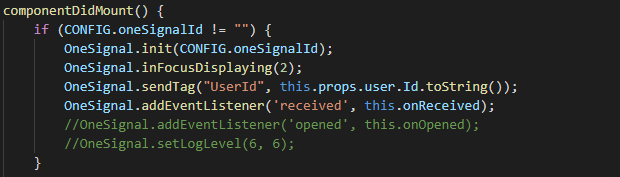 Typeerror Rnonesignal Didsetnotificationopenedhandler Is Not A Function Rn 0 61 5 · Issue 936