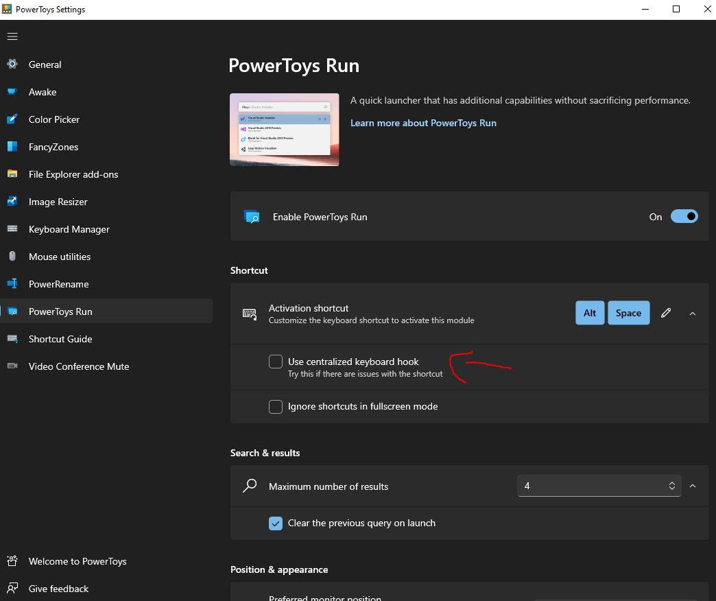 Powertoys Run Doesnt get Focus on First Run · Issue #14315 · microsoft ...