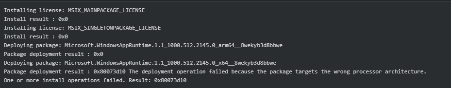 ARM64 installer won't work on Windows 10 · Issue #2564 · microsoft ...