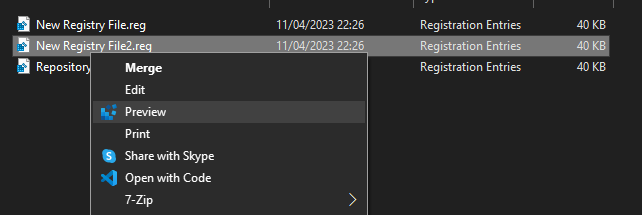 Registry Preview not available · Issue #25464 · microsoft/PowerToys · GitHub