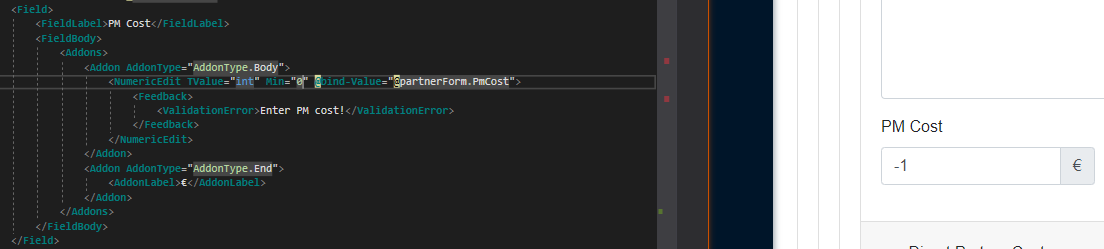 NumericEdit: add option to allow only positive values · Issue #993 · Megabit/Blazorise · GitHub
