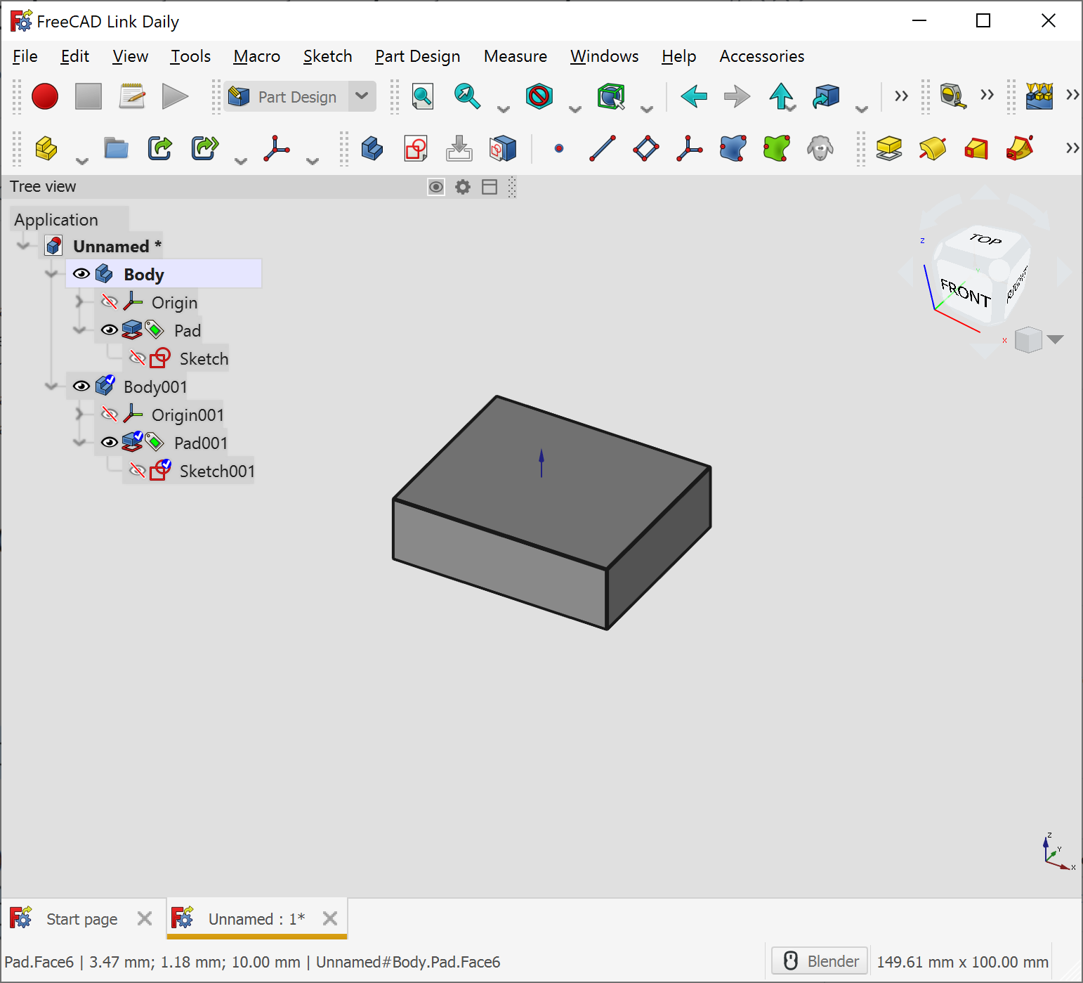 Copy of Part Design Body creates a stray feature reference · Issue #326 ...