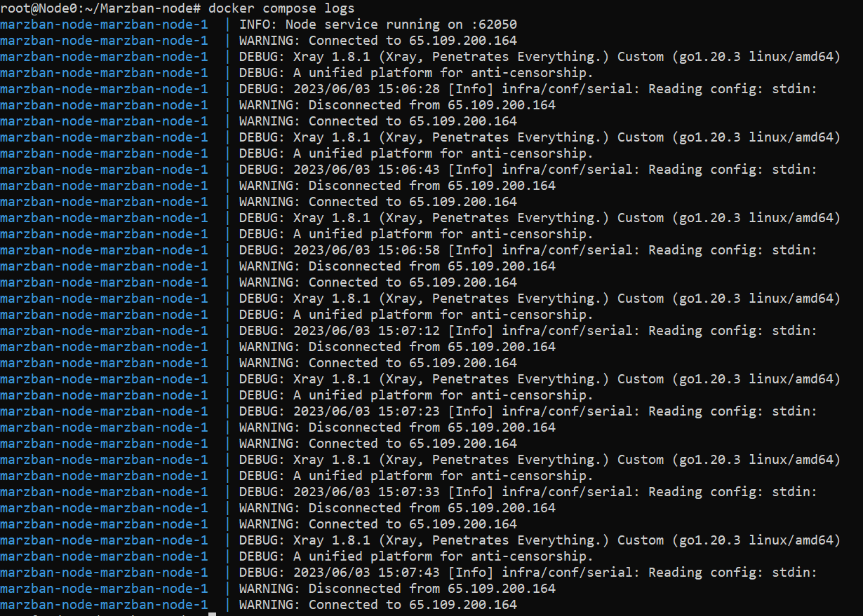 Node Connection · Issue #303 · Gozargah/Marzban · GitHub
