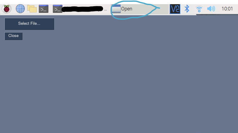 [bug] Main Window Stays Above Filebrowse File Explorer Window When