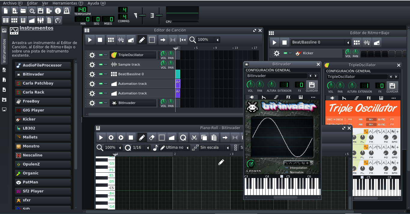 Improvement: Navigation by tabs · Issue #4686 · LMMS/lmms · GitHub