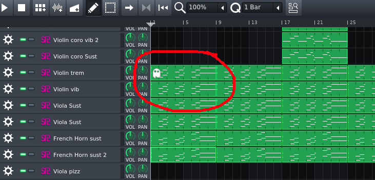 Ghost notes: Show ghost icon in tco. · Issue #5266 · LMMS/lmms · GitHub