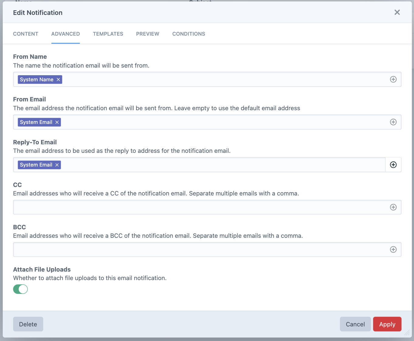 The {systemName} variable isn't being set on the notification subject line. · Issue #643 · verbb ...