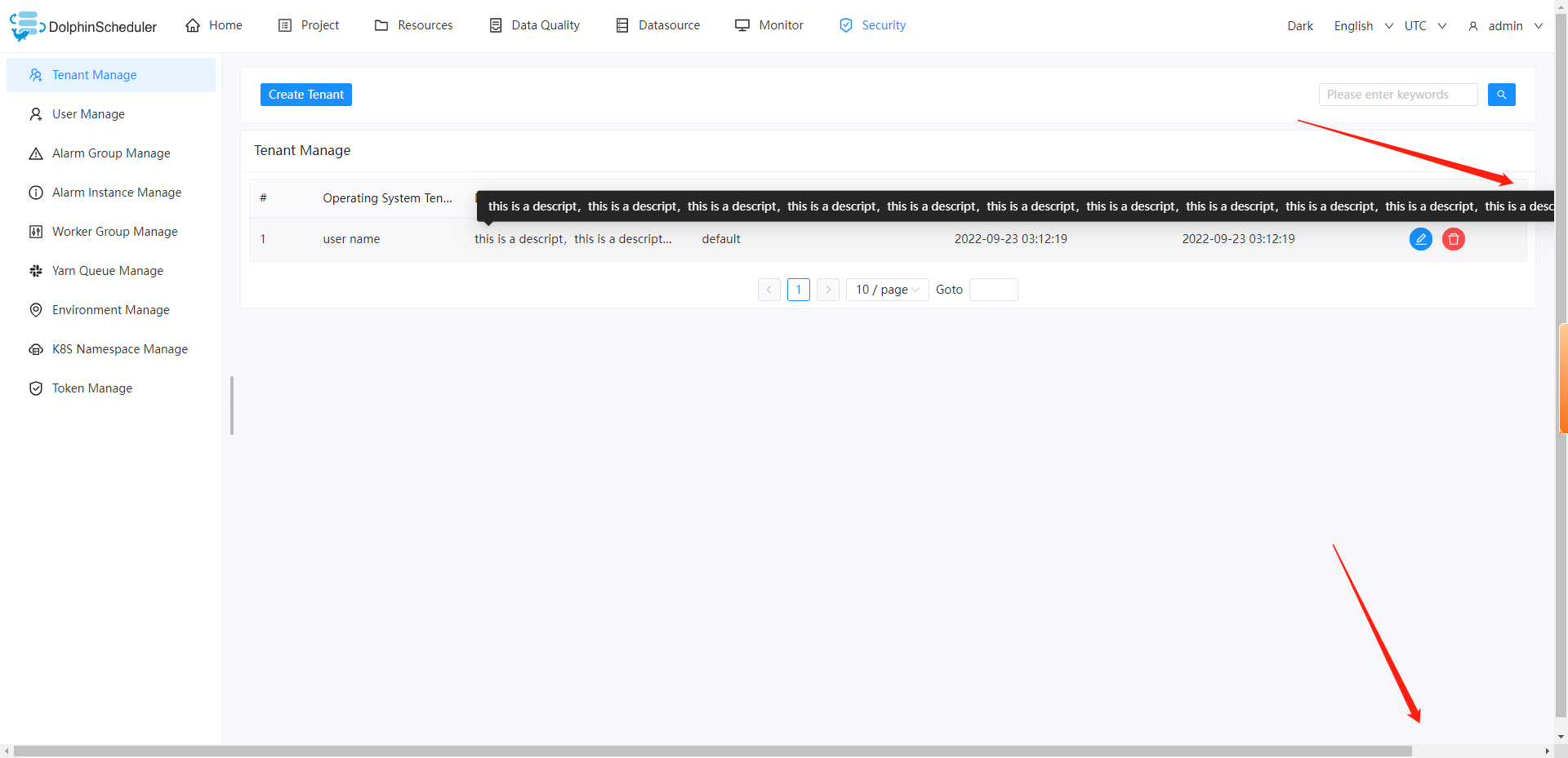 [Bug] [UI] table tooltip overflow page view · Issue #12117 · apache/dolphinscheduler · GitHub