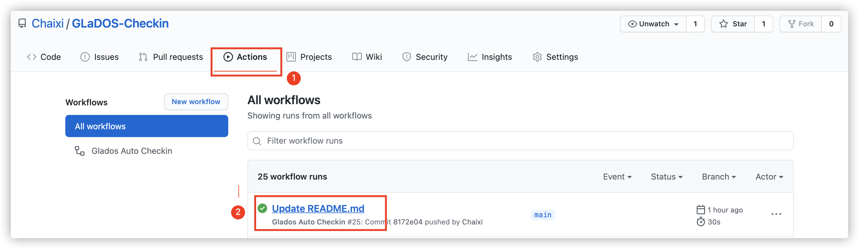 GitHub - liyanyan-dev/GLaDOS-Auto-Checkin: 希望大家的Lucky Change is 100%.