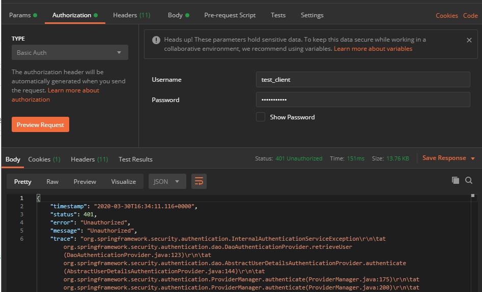 返回401 · Issue #134 · zhoutaoo/SpringCloud · GitHub