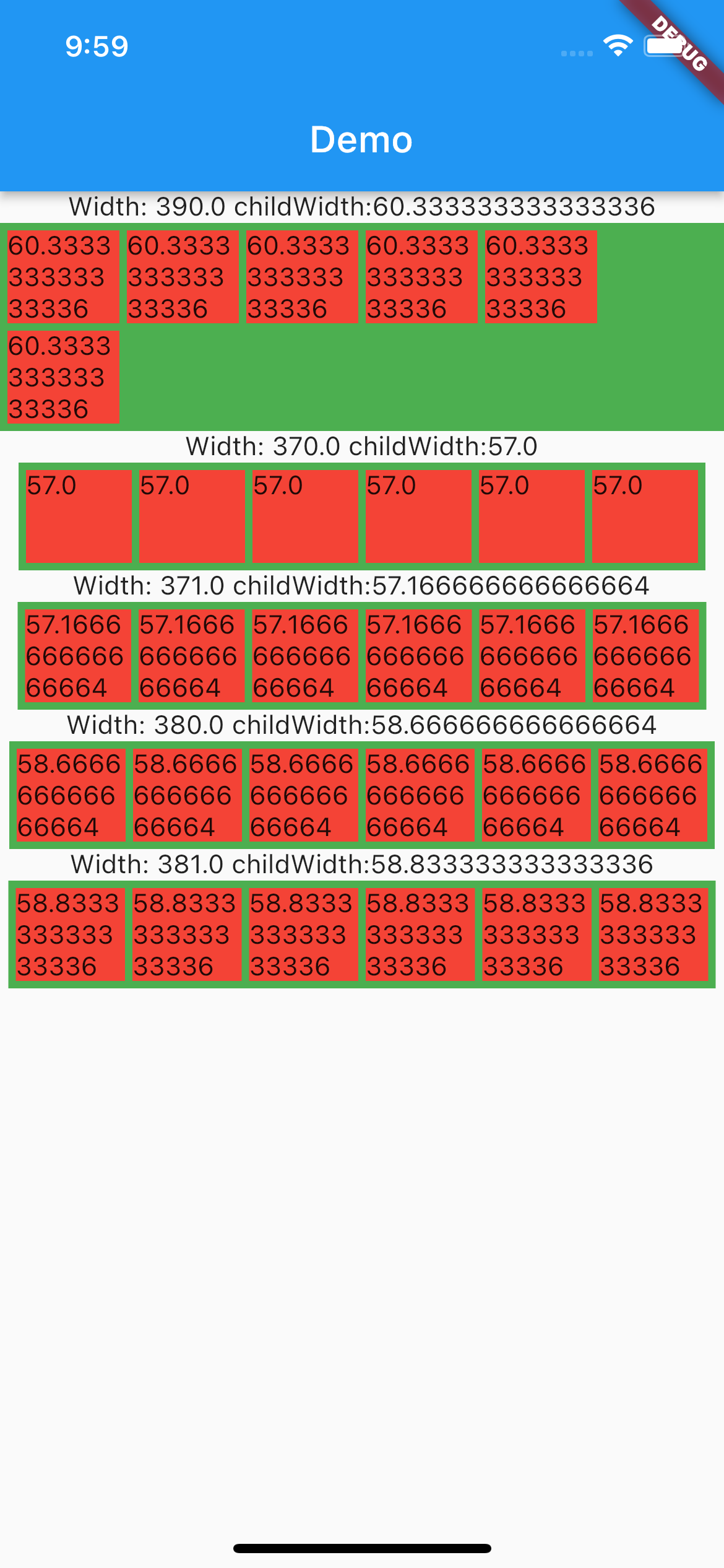 Wrap Widget Not Working Properly · Issue 128702 · Flutterflutter · Github 5160
