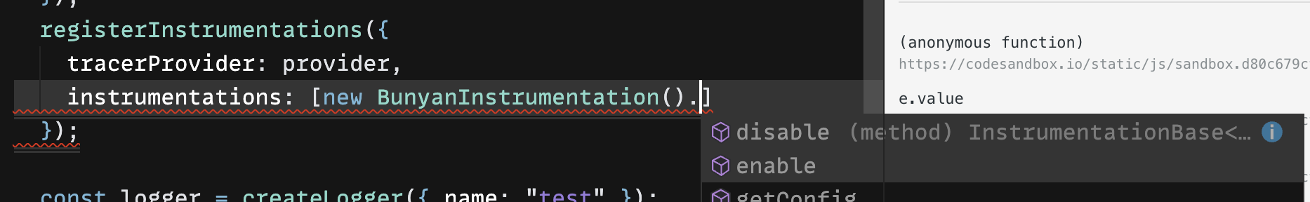Instrumentation Bunyan Instrumentation Bug Thisenable Is Not A Function · Issue 1205 6824