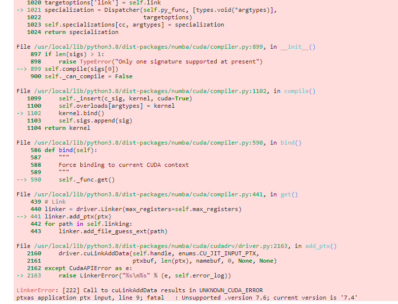 Unsuppoerted .version 7.6; current version is '7.4' · Issue #158 ...