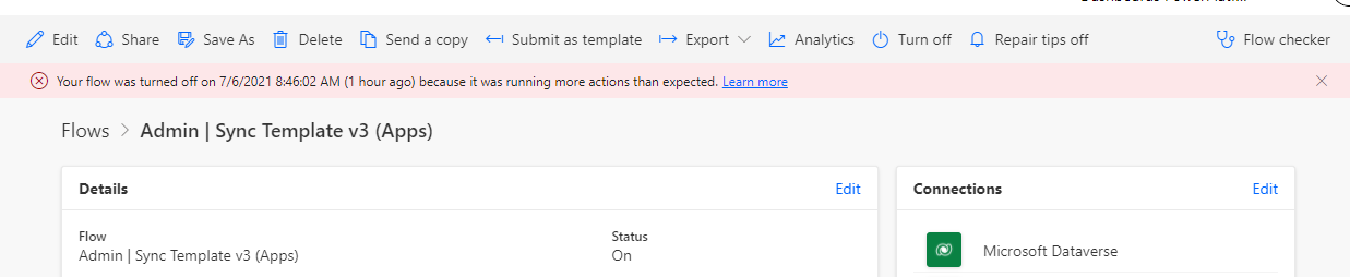 [CoE Starter Kit - Bug] Cannot open the Core Admin | Sync Template v3 (Apps) · Issue #734 ...