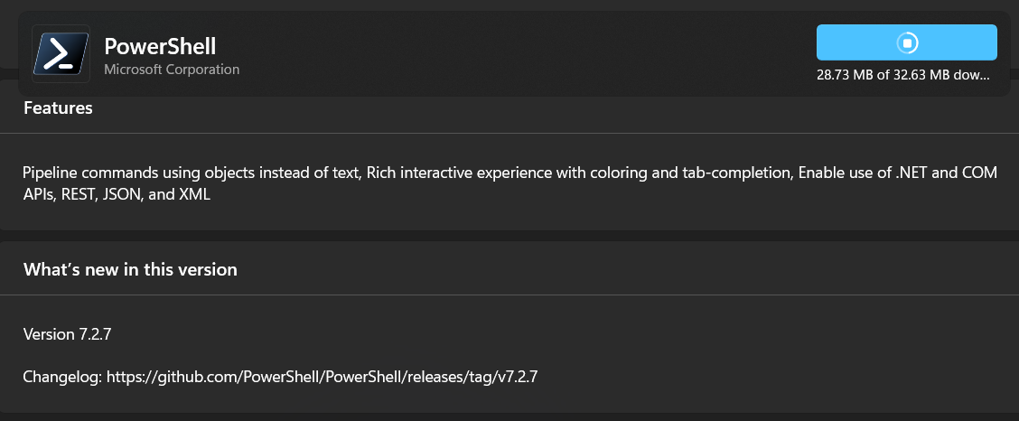 Microsoft Store Update · Issue #18345 · PowerShell/PowerShell · GitHub