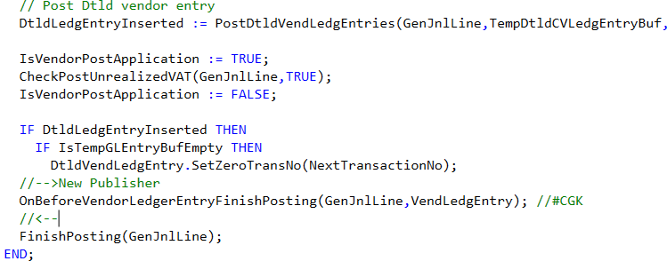 Eventrequest Codeunit 12 “gen Jnl Post Line” Vendpostapplyvendledgentry Local · Issue 3202