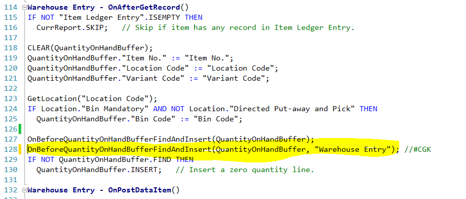 [EventRequest] Report 790 “Calculate Inventory” · Issue #4888 ...