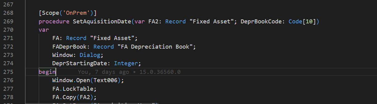 [Request for External] codeunit 5626 "FA General Report" change the scope for function ...