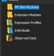 Remove distinction of Extension vs. PK-Sim modules · Issue #981 · Open ...
