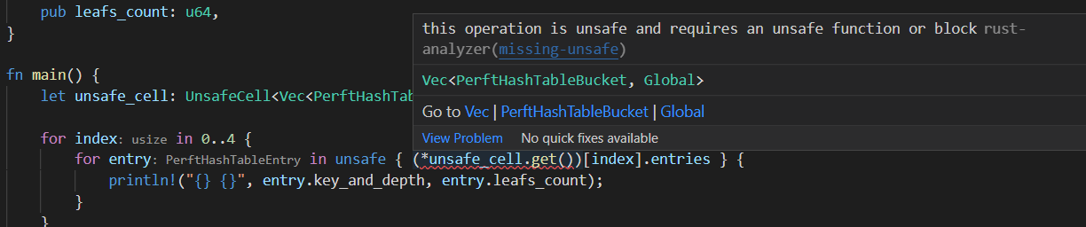 False Message About Lack Of Unsafe Block · Issue 10665 · Rust Langrust Analyzer · Github 3143