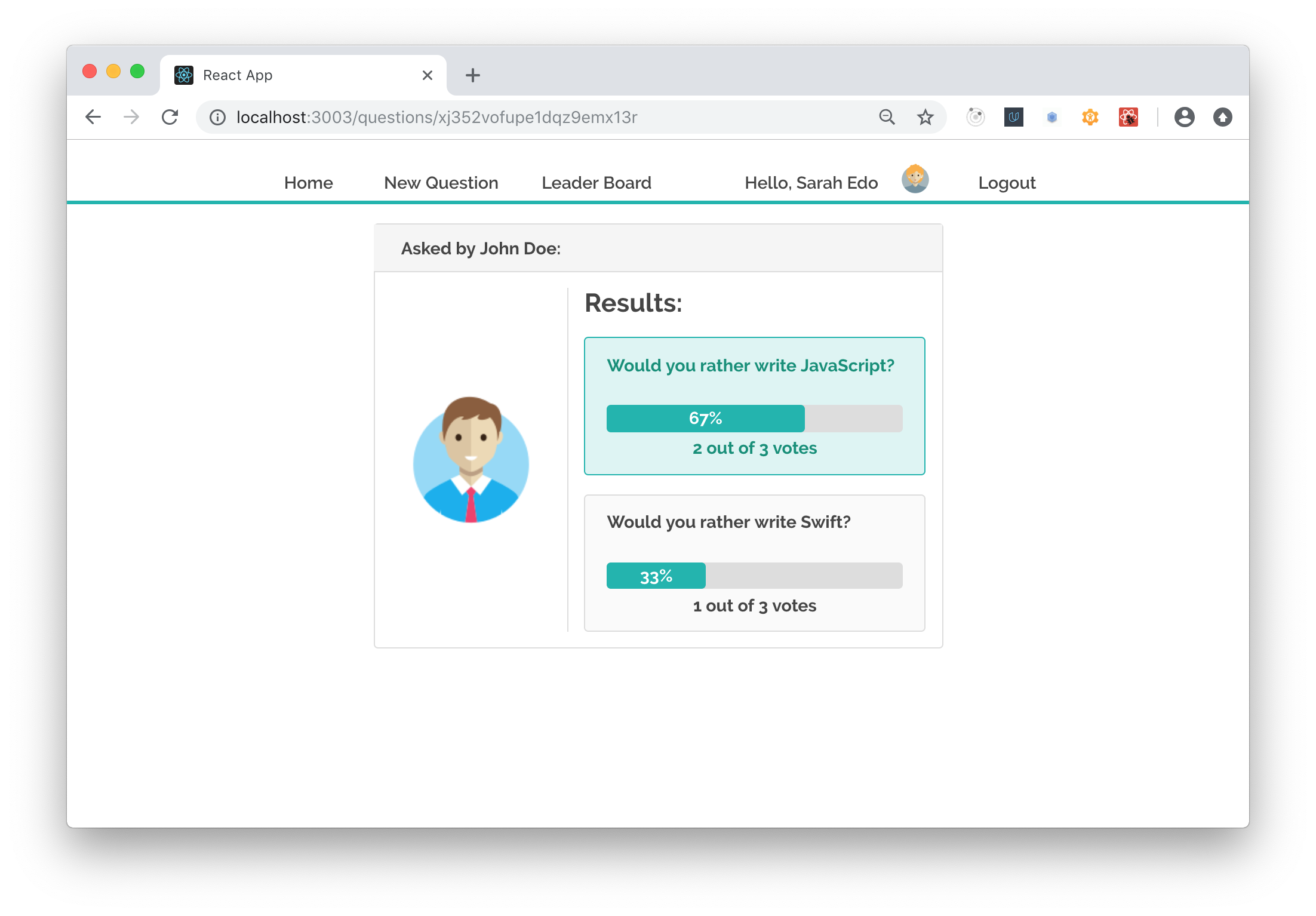 GitHub - aosmon/react-redux-questionnaire