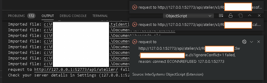 When import entire package with many classes, many files show error ...