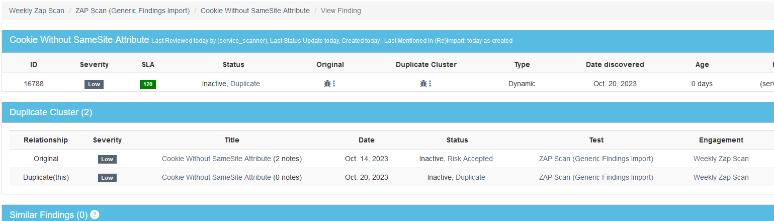 DefectDojo findings are not synced back correctly · Issue #2057 · secureCodeBox/secureCodeBox ...