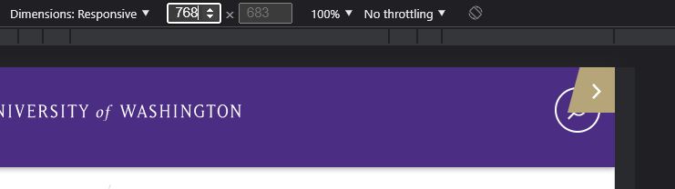 Menu, Search and Quick Links buttons overlap at breakpoint · Issue #28 · uweb/uw_wp_theme · GitHub