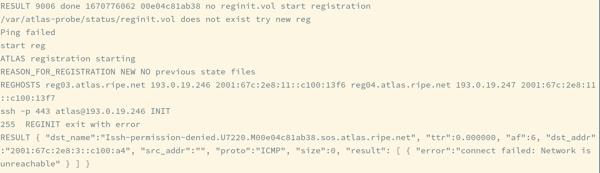 Fail to start atlas.service · Issue #77 · RIPE-NCC/ripe-atlas-software-probe · GitHub