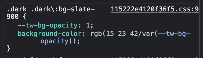 Transition between light/dark themes breaks in documentation · Issue #1470 · tailwindlabs ...